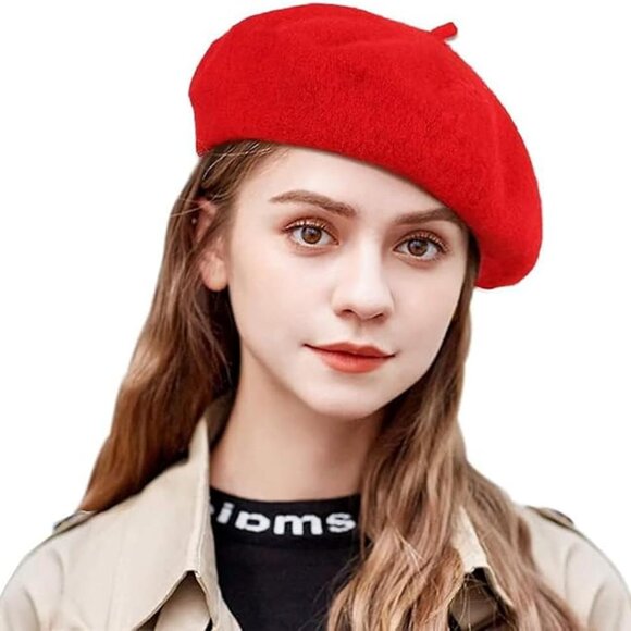 Accessories | Womens Beret Hats Chic French Berets For Women Premium ...